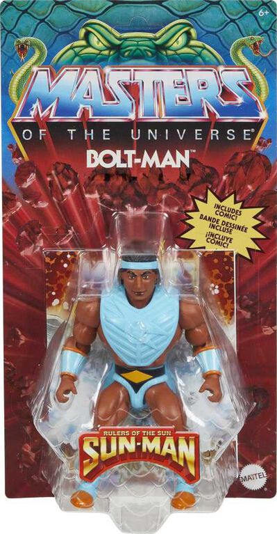 Masters of the Universe Origins Bolt-man Action Figure | Toys R Us Canada