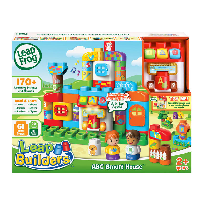 LeapFrog LeapBuilders ABC Smart House - English Edition | Toys R Us Canada