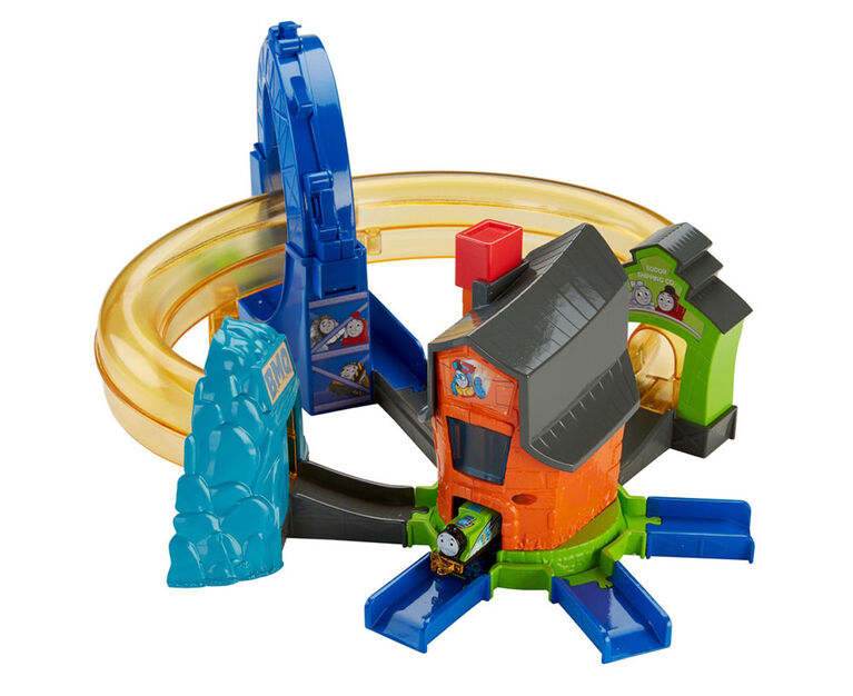 Thomas & Friends MINIS Boost 'n Blast Stunt Set | Toys R Us Canada