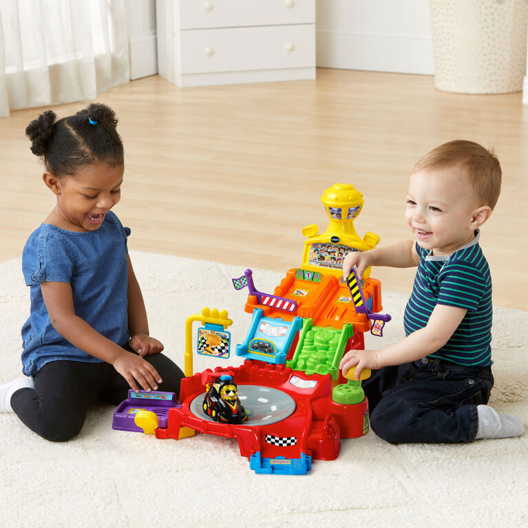 VTech Go! Go! Smart Wheels Revved Up Raceway - English Edition | Toys R ...