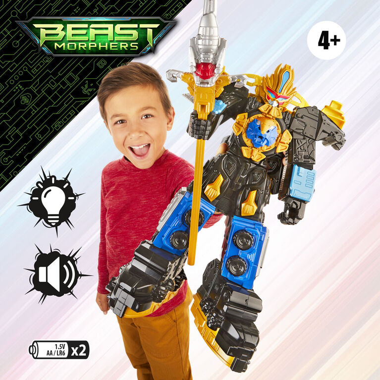 Power Rangers Beast Morphers Beast-X King Ultrazord 12.5-inch Action ...