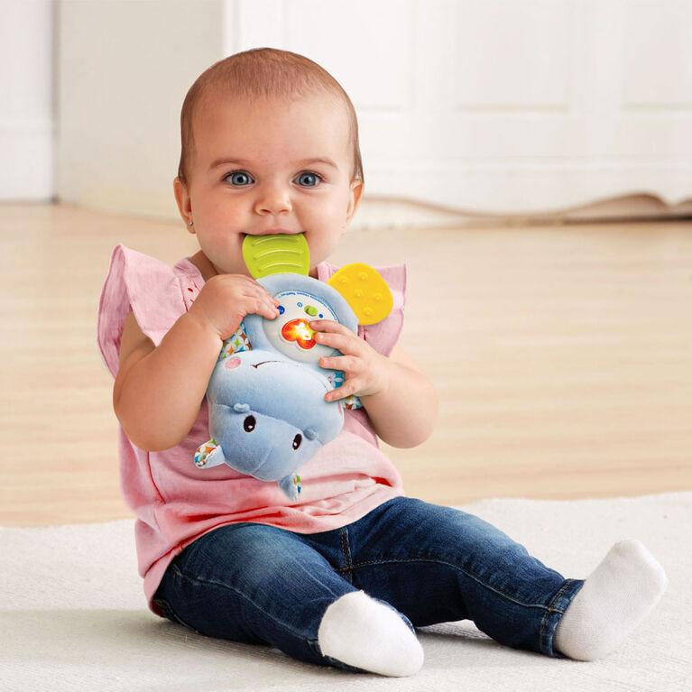 Lil' Critters Huggable Hippo Teether - English Edition | Babies R Us Canada