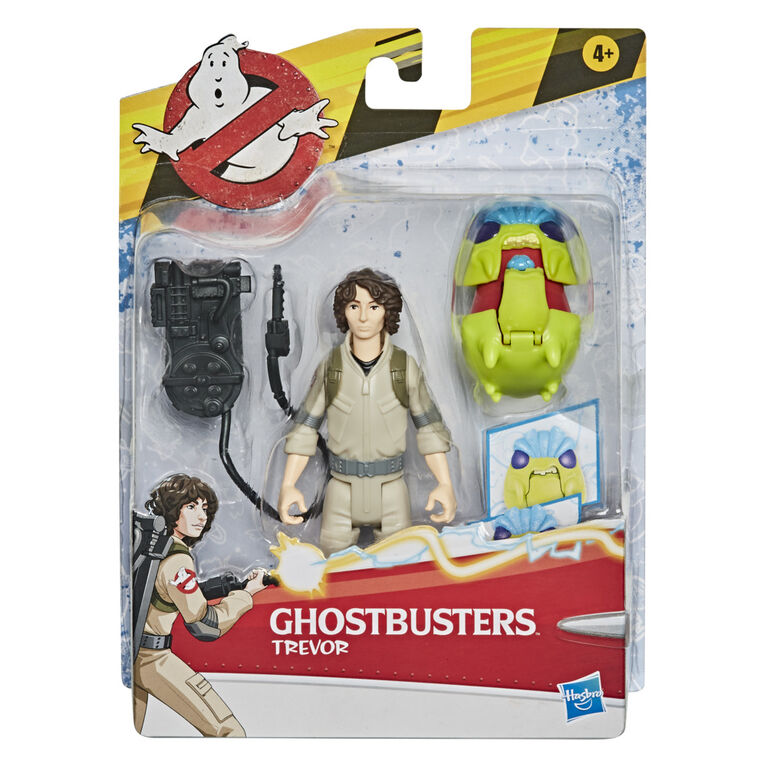 Ghostbusters Fright Features Trevor Figure with Interactive Ghost ...