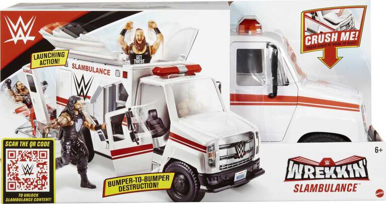 WWE Wrekkin' Slambulance Vehicle | Toys R Us Canada
