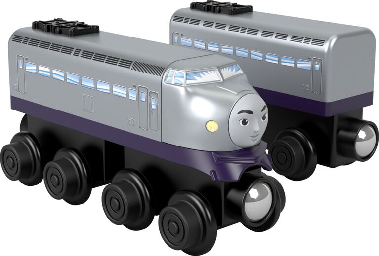 Thomas and Friends Wooden Railway Kenji Engine and Car | Toys R Us Canada