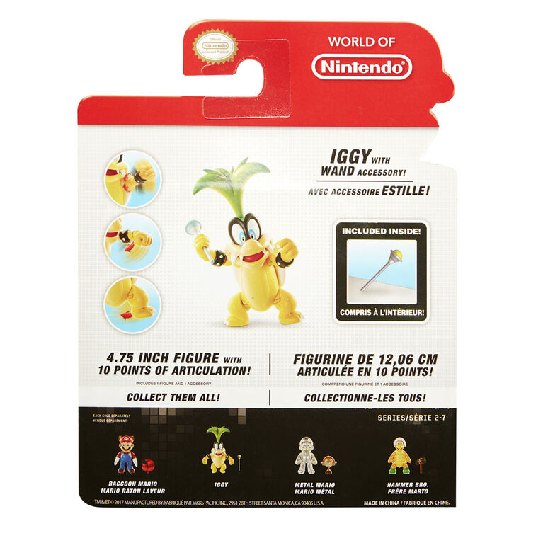 World of Nintendo 4" Figures Iggy with Wand | Toys R Us Canada