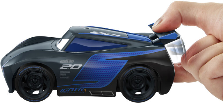 Disney/Pixar Cars Turbo Racers Jackson Storm Vehicle - English Edition ...
