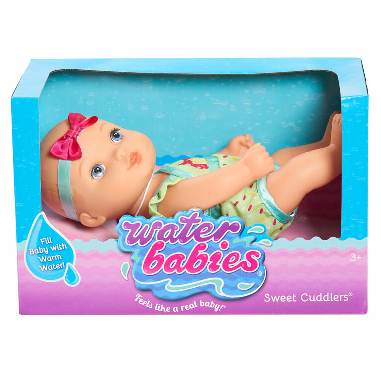 Waterbabies Doll Sweet Cuddlers, Ice Cream Cutie, Water Filled Baby ...