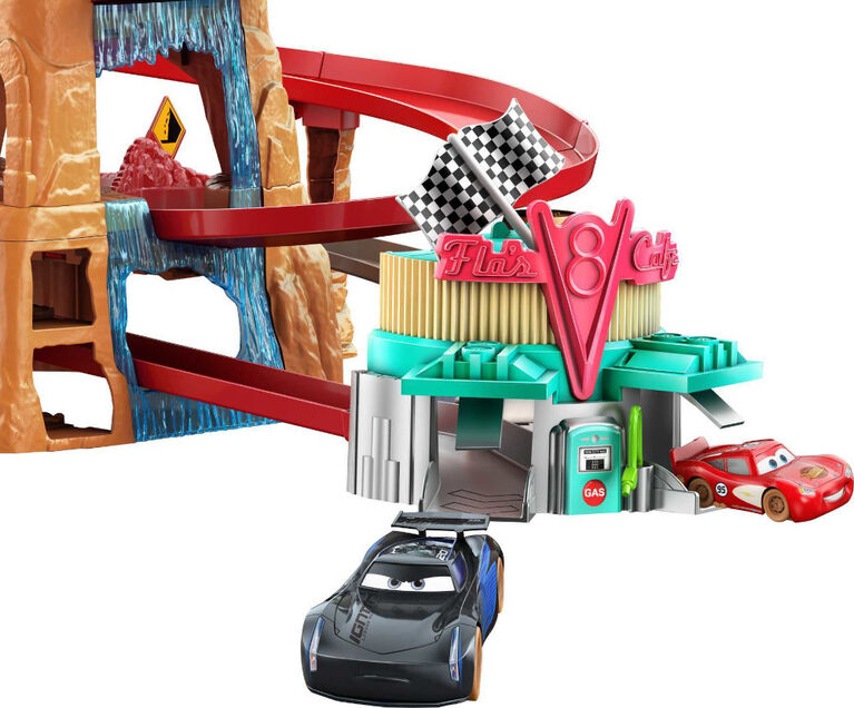 Disney Pixar Cars Radiator Springs Mountain Race Playset Instructions ...