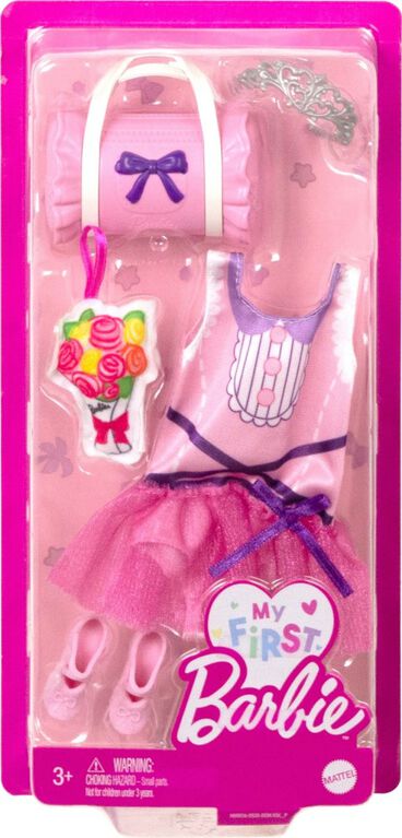My First Barbie Clothes, Ballet Class with Tutu, My First Barbie ...