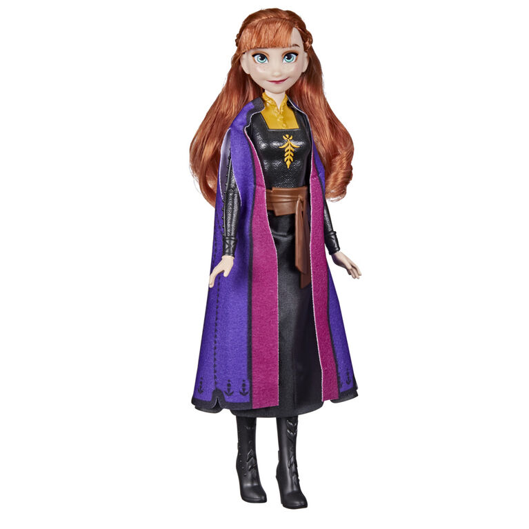 Disneys Frozen 2 Frozen Shimmer Anna Fashion Doll Skirt Shoes And
