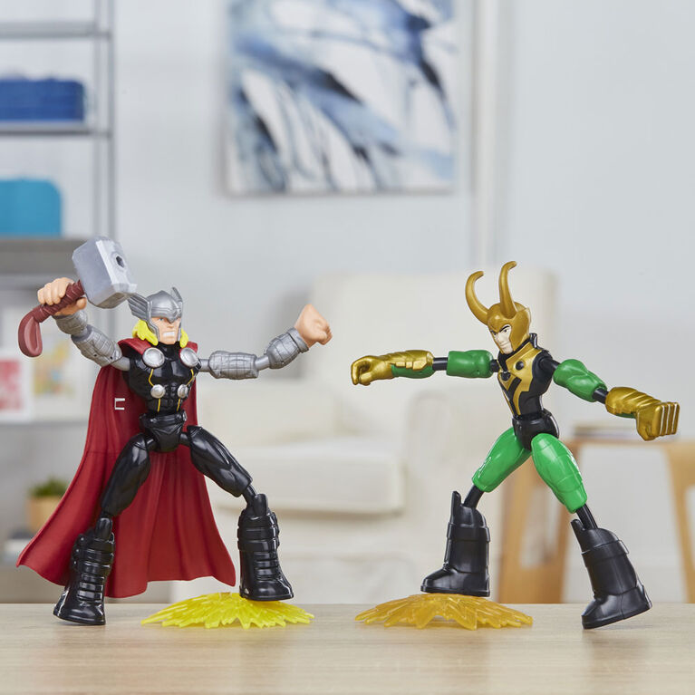 Marvel Avengers Bend and Flex Thor Vs. Loki Action Figure Toys | Toys R ...