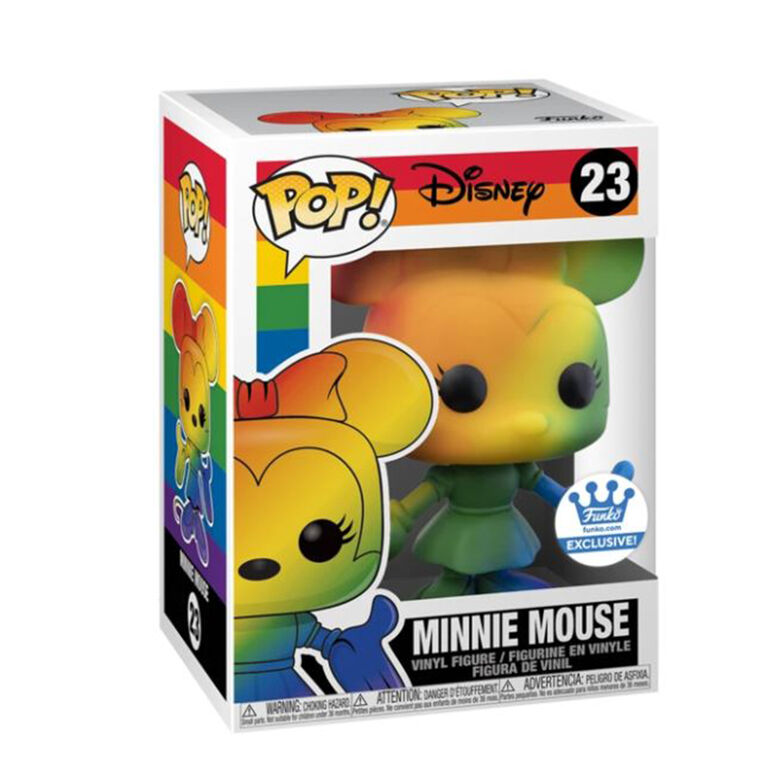 Funko POP! Disney: Pride - Mini Mouse (Rainbow) - R Exclusive | Toys R ...