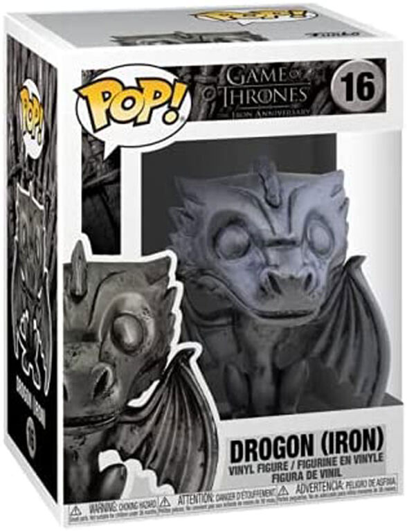 Figurine en Vinyle par Funko POP! Game of Thrones - Drogon (IRON ...