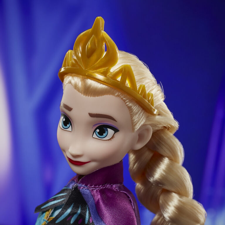 Disney's Frozen Elsa's Royal Reveal, Elsa Doll with 2-in-1 Fashion ...