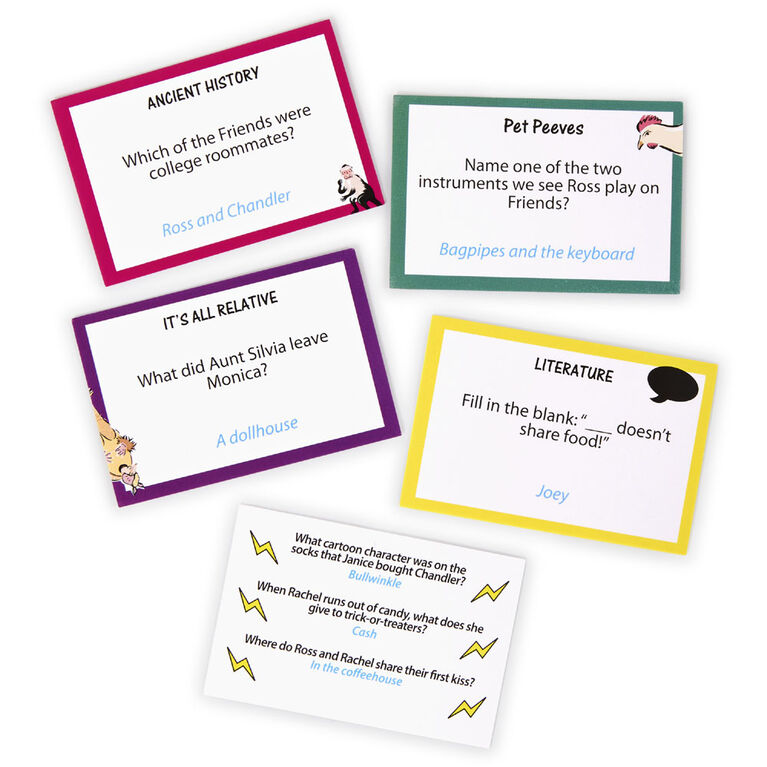 Friends TV Show, The One with the Apartment Bet Party Game | Toys R Us ...