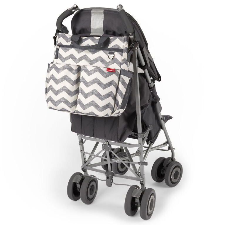 Skip Hop Duo Signature Diaper Bag, Chevron | Babies R Us Canada