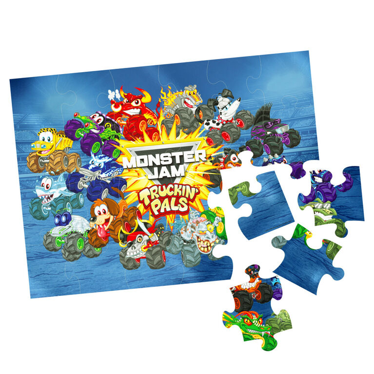 Monster Jam 24-Piece Foil Puzzle | Toys R Us Canada