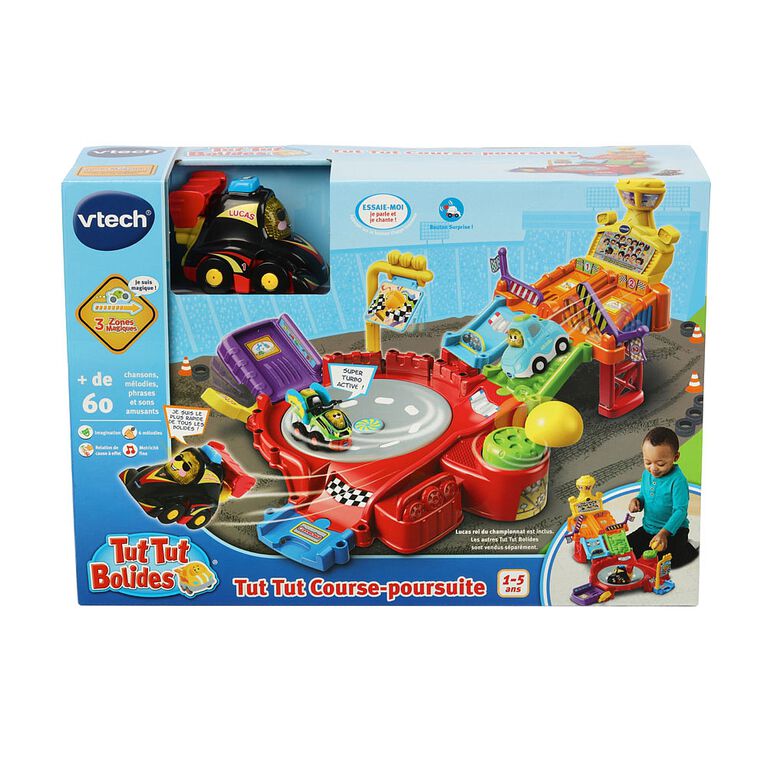 VTech Go! Go! Smart Wheels Revved Up Raceway - French Edition | Toys R ...