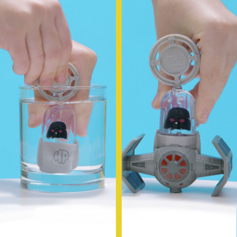 Hydro Pods Star Wars TIE Fighter Aqua Armor, Darth Vader Water ...