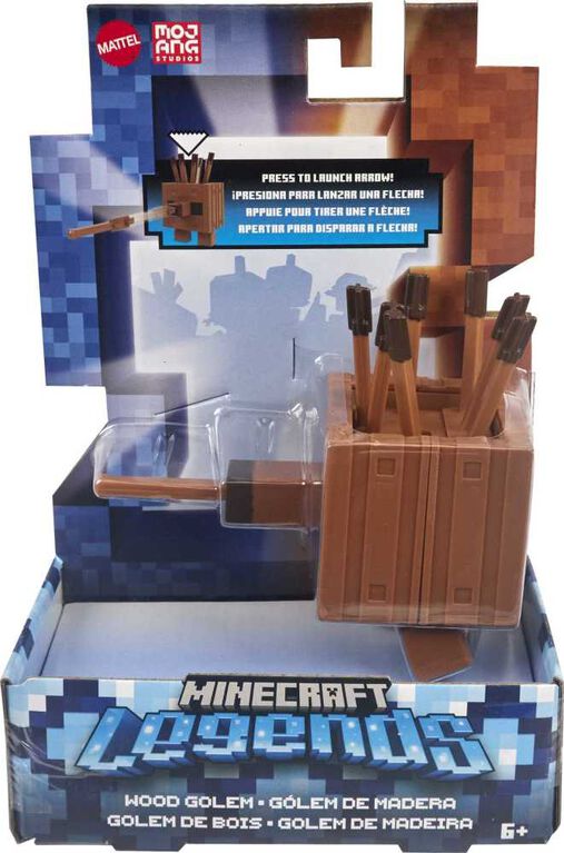 Minecraft Legends Wood Golem Figure | Toys R Us Canada