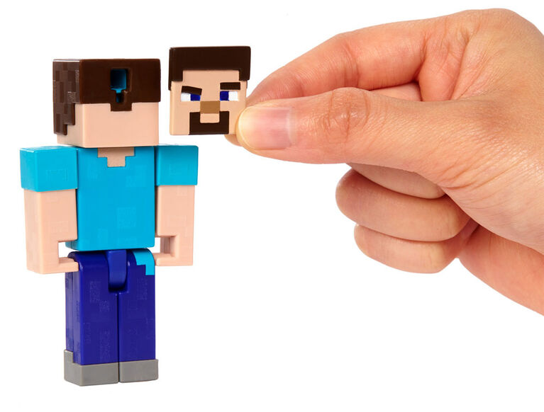 Minecraft Comic Maker 2-Pack Figures Steve and Armoured Horse - English ...