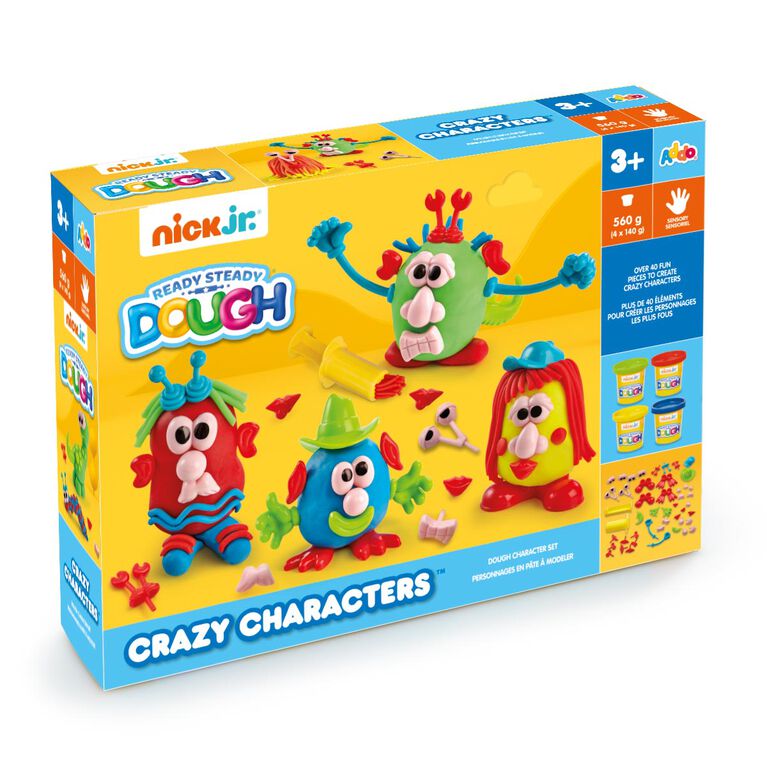Nick Jr Ready Steady Dough Crazy Characters - R Exclusive | Toys R Us ...