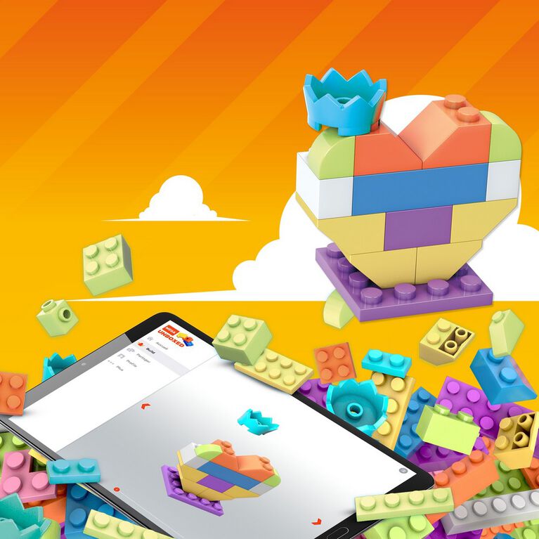 Mega Construx Mega Construx Wonder Builders 140 Piece Building Tube ...