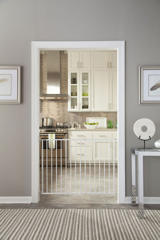 Storkcraft Easy Walk Thru Metal Safety Gate - White. | Babies R Us Canada