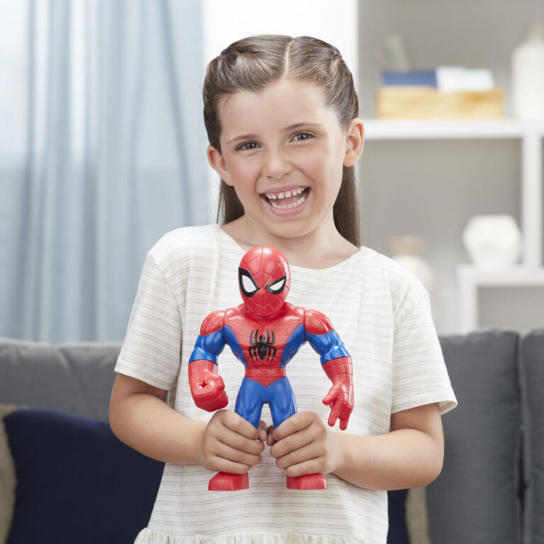 Playskool Heroes Marvel Super Hero Adventures Mega Mighties Spider-Man ...