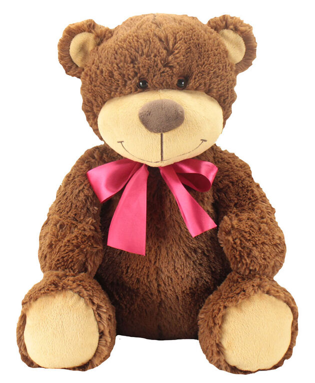 Animal Adventure Caleb Bear Dark Brown | Toys R Us Canada