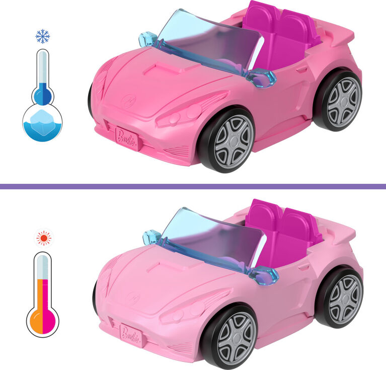 Barbie Mini BarbieLand Doll & Toy Vehicle Sets, 1.5-inch Barbie Doll ...