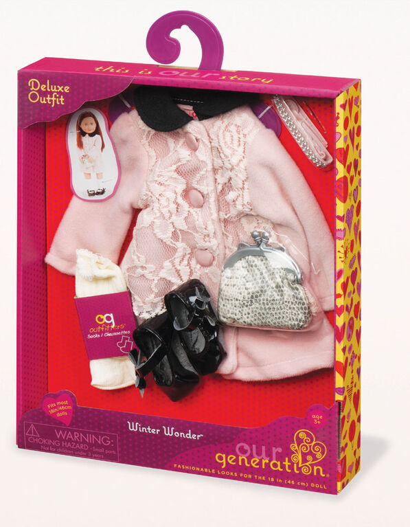 Our Generation, Winter Wonder, Winter Outfit for 18-inch Dolls | Toys R ...