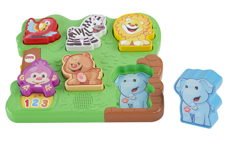Fisher-Price Rires et Éveil - Casse-tête animaux du zoo - Édition ...