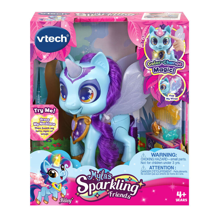 VTech Myla's Sparkling Friends Riley the Unicorn - English Edition ...