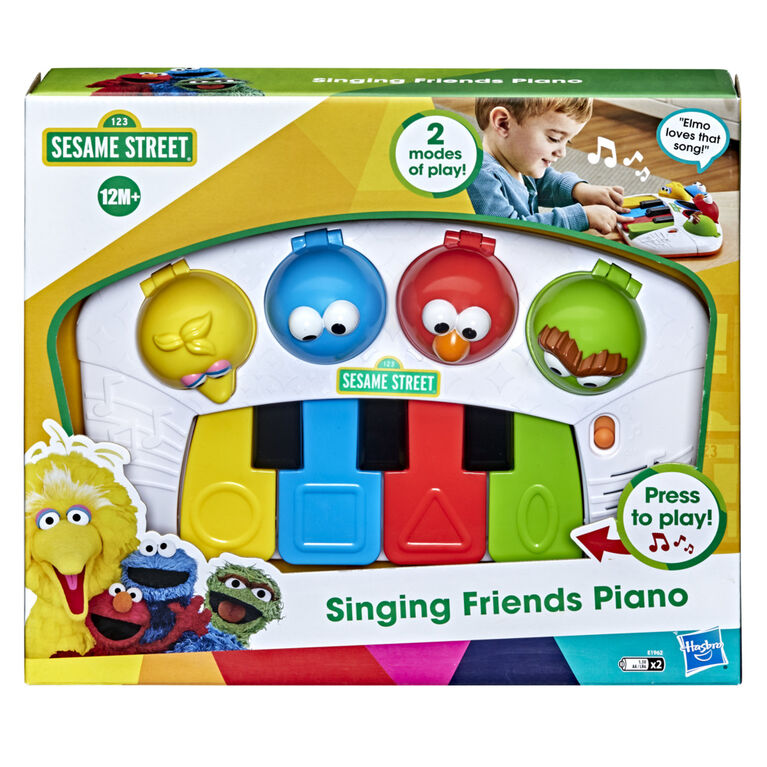 Playskool Friends Sesame Street Singing Friends Piano - English Edition ... Playskool Friends Sesame Street Singing Friends Piano - English Edition ...