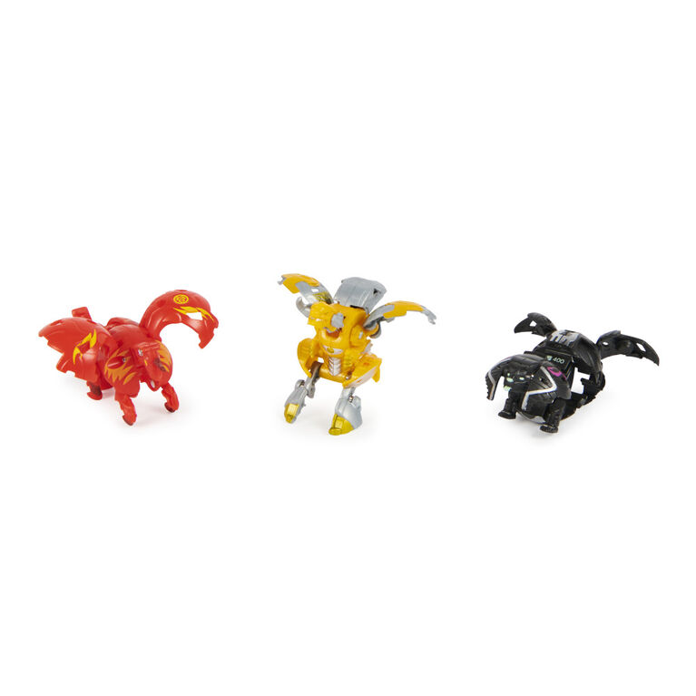 Bakugan Evolutions Starter Pack 3-Pack, Eenoch Ultra with Neo Pegatrix and Pharol | Toys R Us Canada