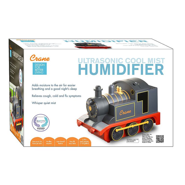 Crane - Ultrasonic Cool Mist Humidifier - Train | Babies R Us Canada