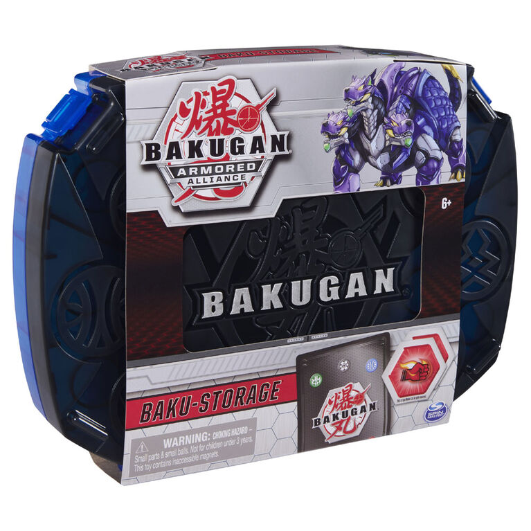 Bakugan, Baku-Storage Case with Fused Howlkor x Ramparian Collectible ...