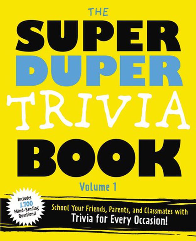 Super Duper Trivia Book (Volume 1) - English Edition | Toys R Us Canada
