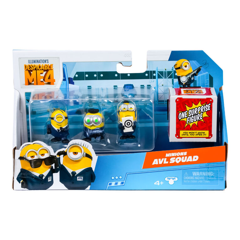 Despicable Me 4 2 Inch Collectible 4Pk Ast 3 | Toys R Us Canada