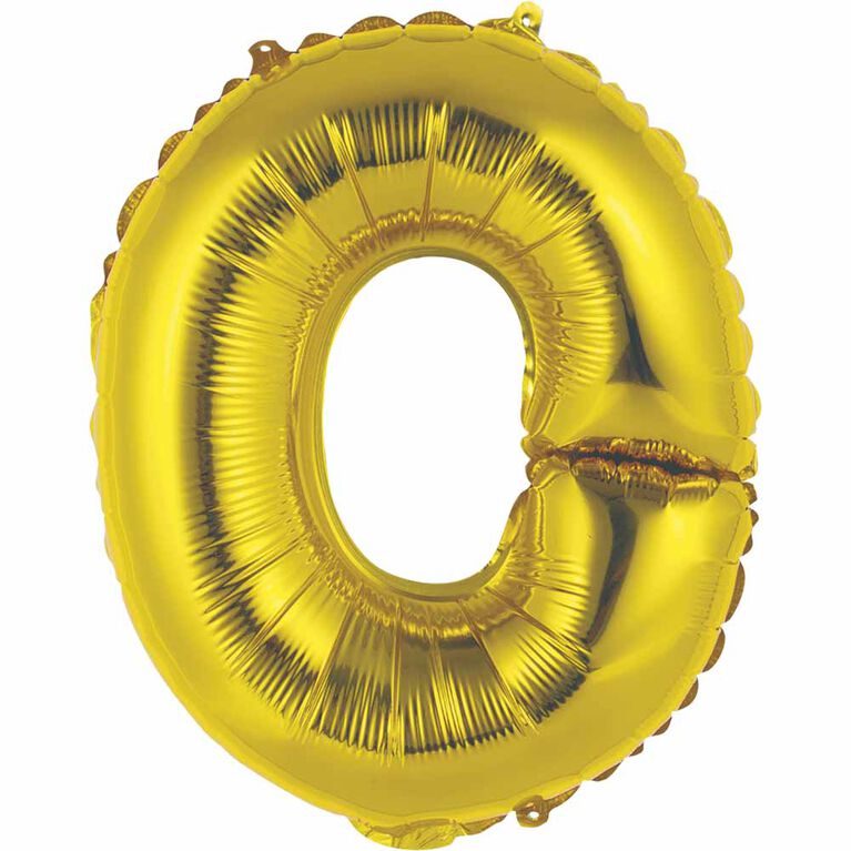 14" Gold Letter Balloons - O | Toys R Us Canada