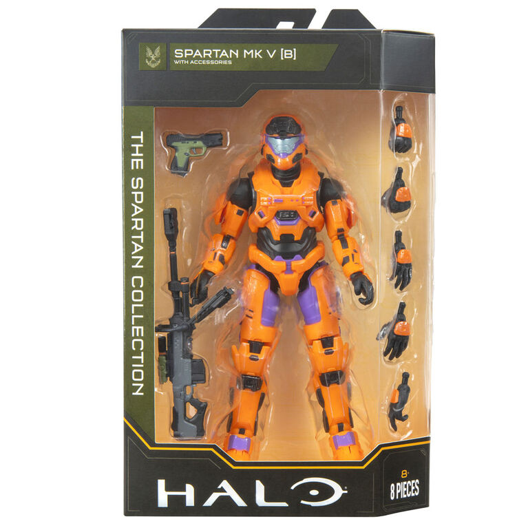 Halo Figure - The Spartan Collection - Spartan MK V [B] with ...