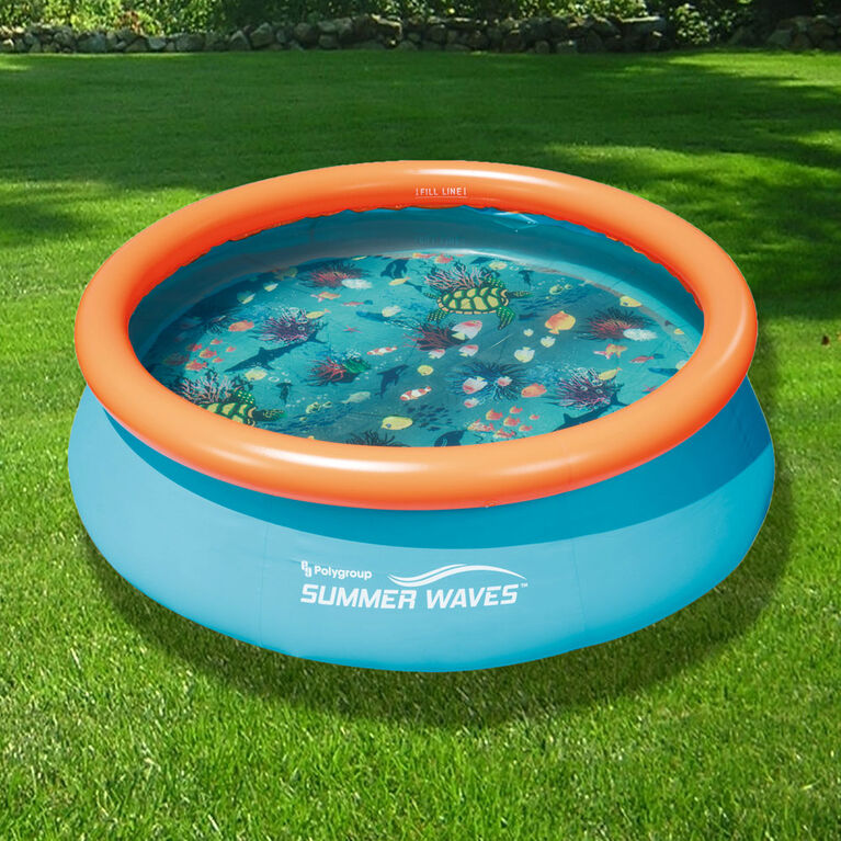 3D Quick Set Round Family Pool 7Ft | Toys R Us Canada