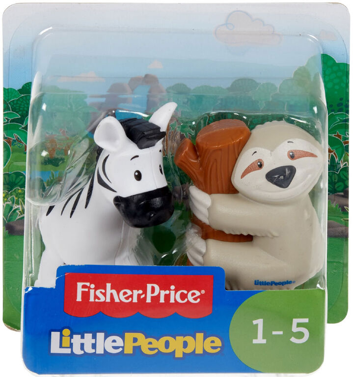 Fisher-Price Little People Zebra & Sloth | Toys R Us Canada