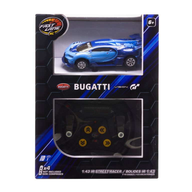Fast Lane RC - 1:43 IR Street Racer - Bugatti Vision GT | Toys R Us Canada