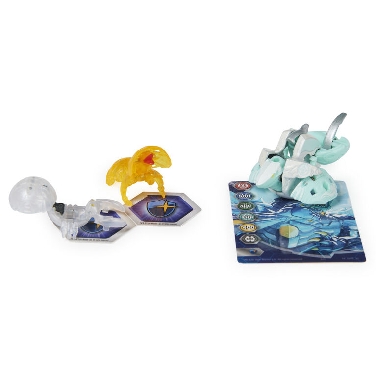 Bakugan Evolutions, Sharktar with Nano Shadow and Clutch Platinum Power ...
