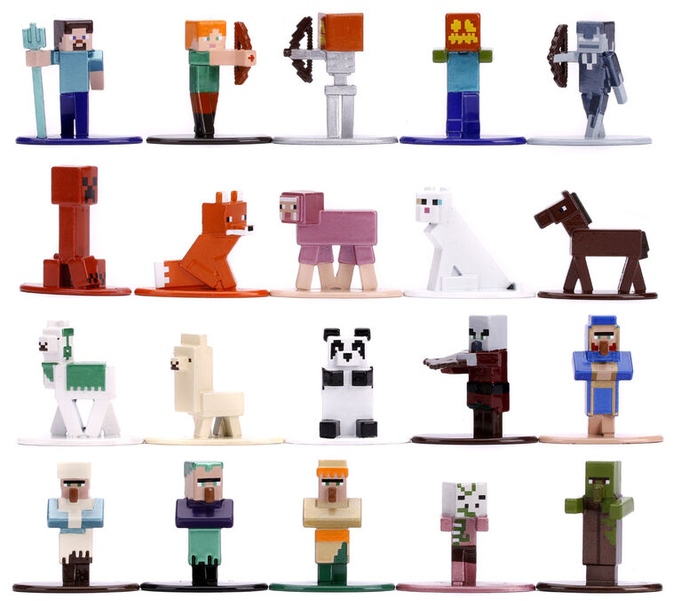 Minecraft Nano Metal Figues 20 Pack | Toys R Us Canada