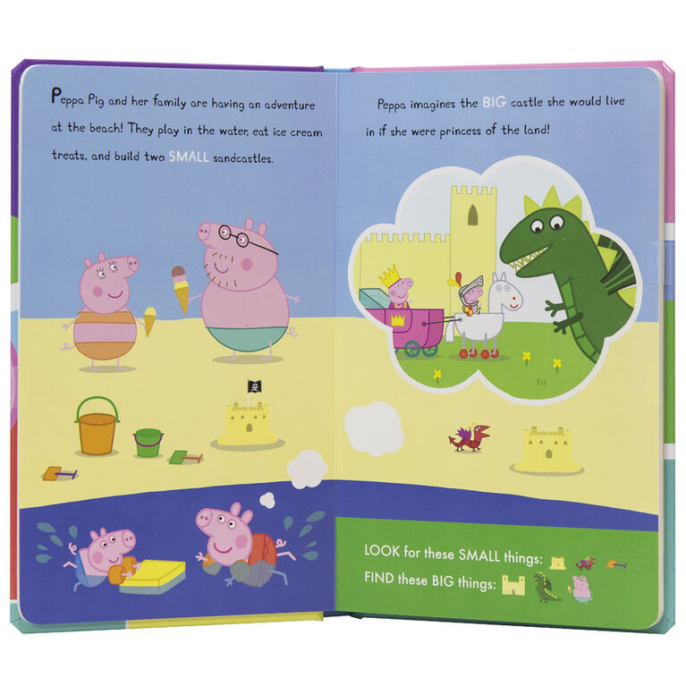 Peppa Pig Big And Small Take A Look Book Look And Find - English ...
