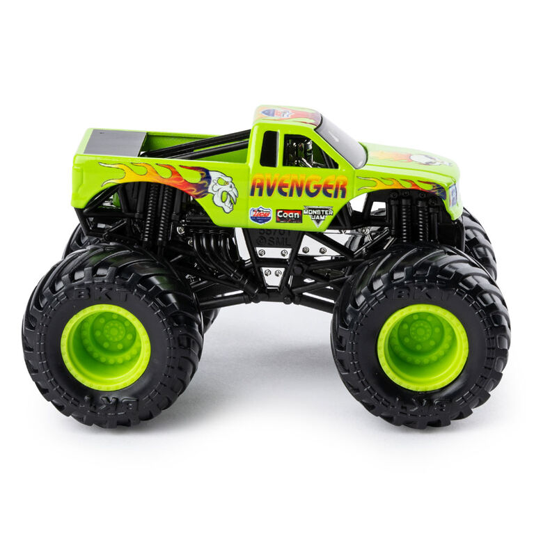 Monster Jam, Official Avenger Monster Truck, Legacy Trucks Series, 1:64 ...